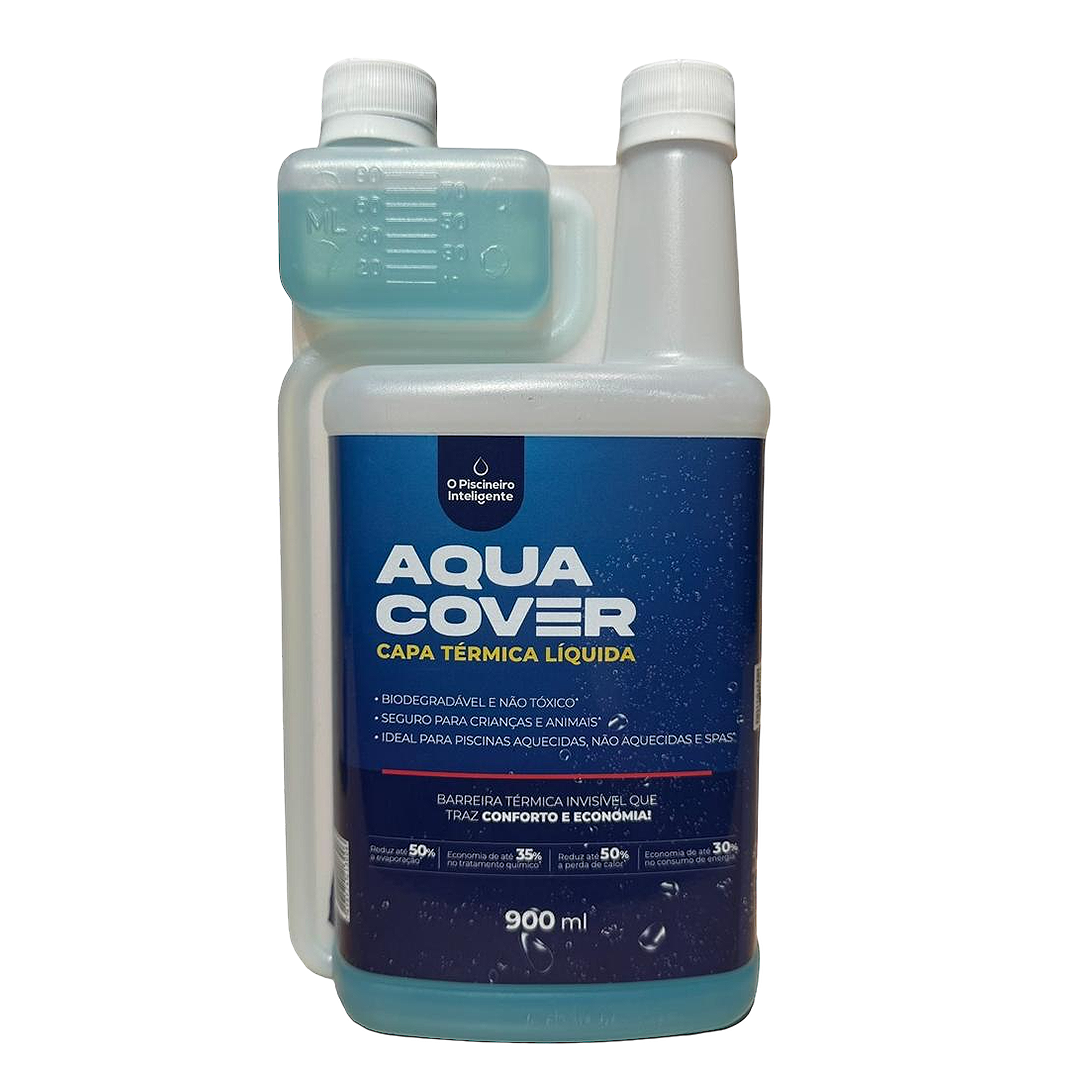 Capa térmica líquida p/ Piscina Aqua Cover 900ml
